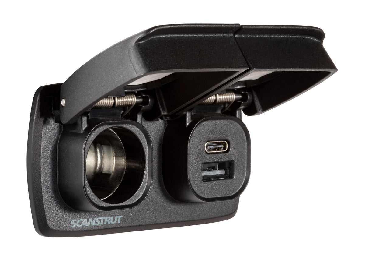USB-A USB-C and 12V Power Socket – Boat NZ