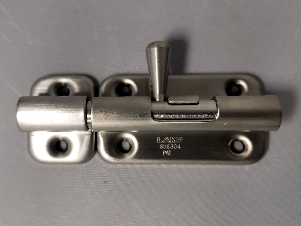 Spring Loaded Barrel Bolt Style Latch - S/S – Boat NZ