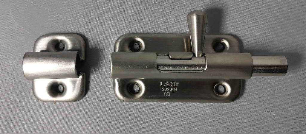 Spring Loaded Barrel Bolt Style Latch - S/S – Boat NZ