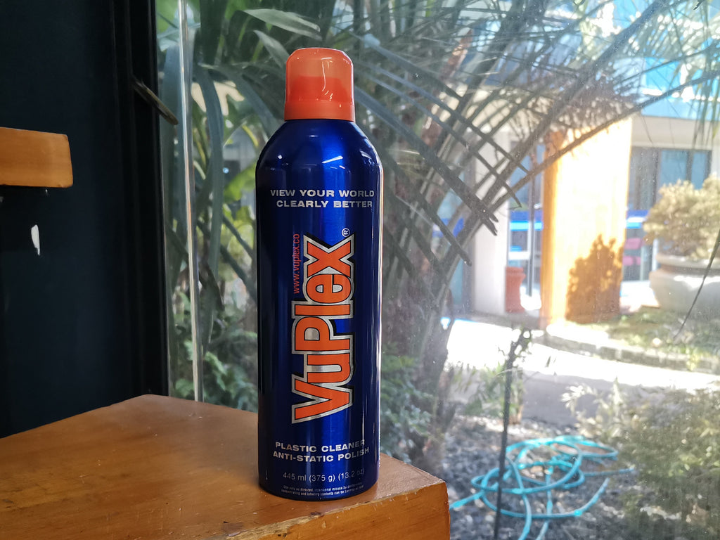 Vuplex Plastic Clears Cleaner Anti Static Polish 445ml – Boat NZ
