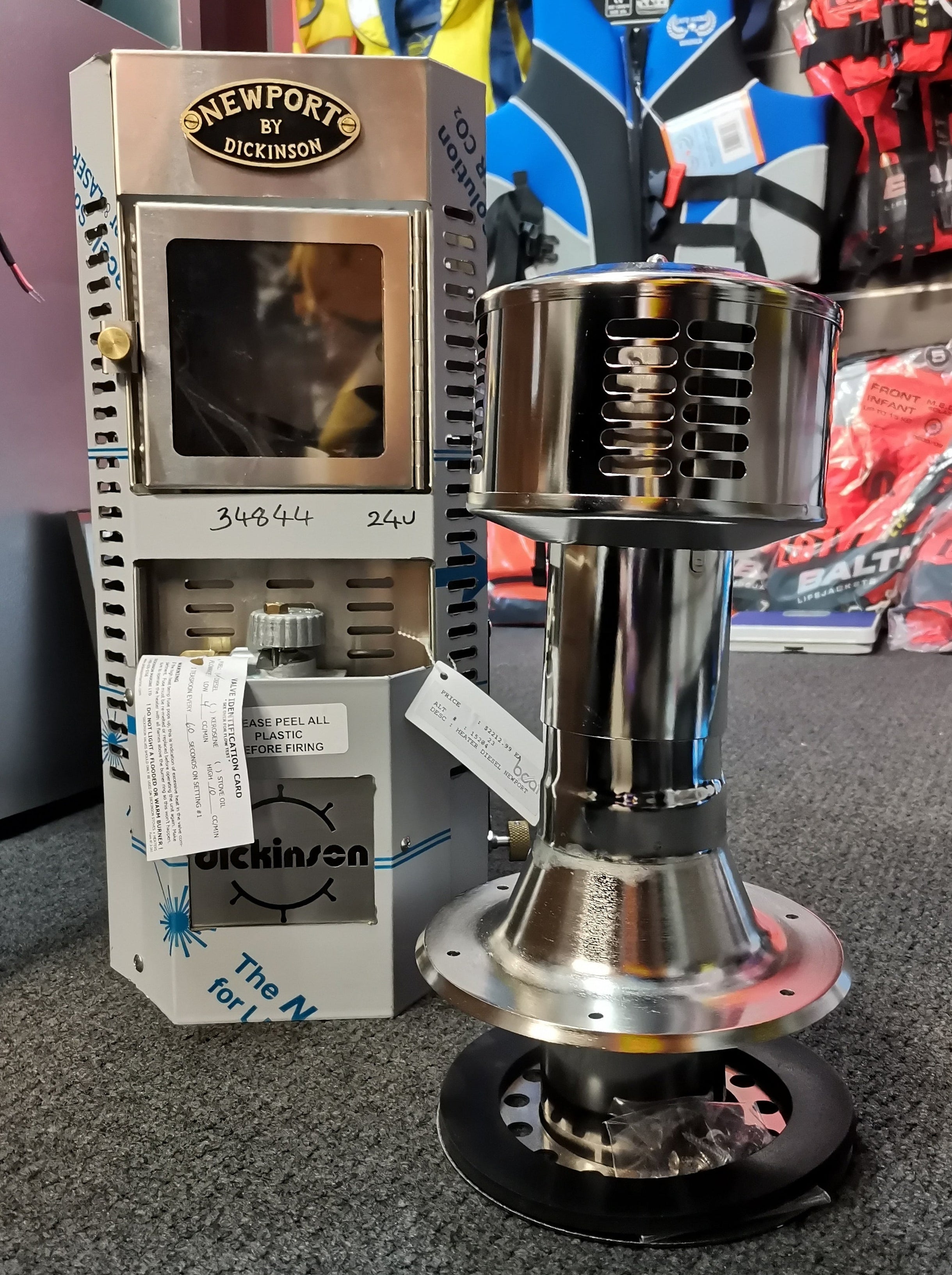 Dickinson Newport Diesel Heater and Parts – Boat NZ