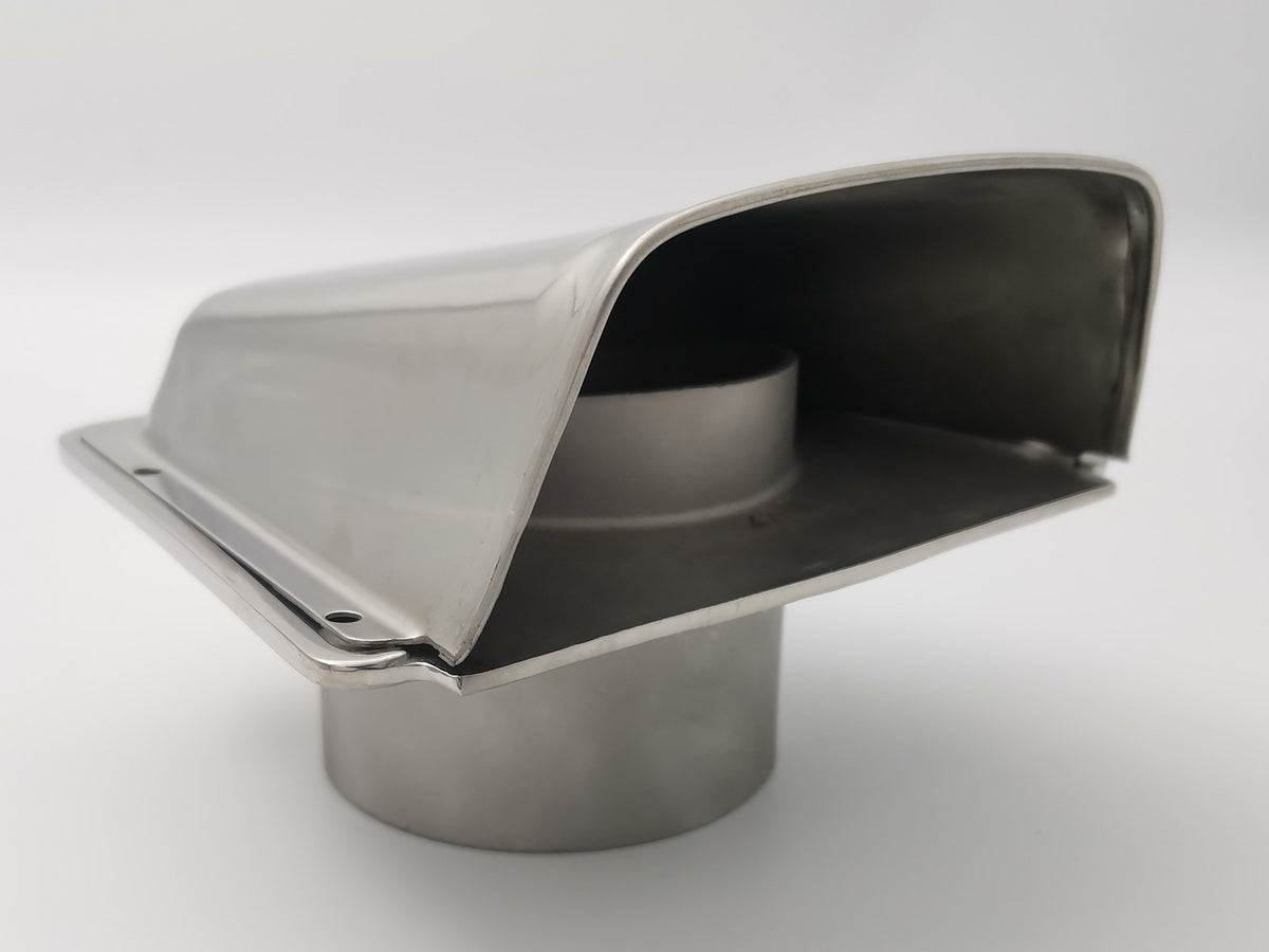 Shell Vent Cowl Stainless Base with Throat – Boat NZ
