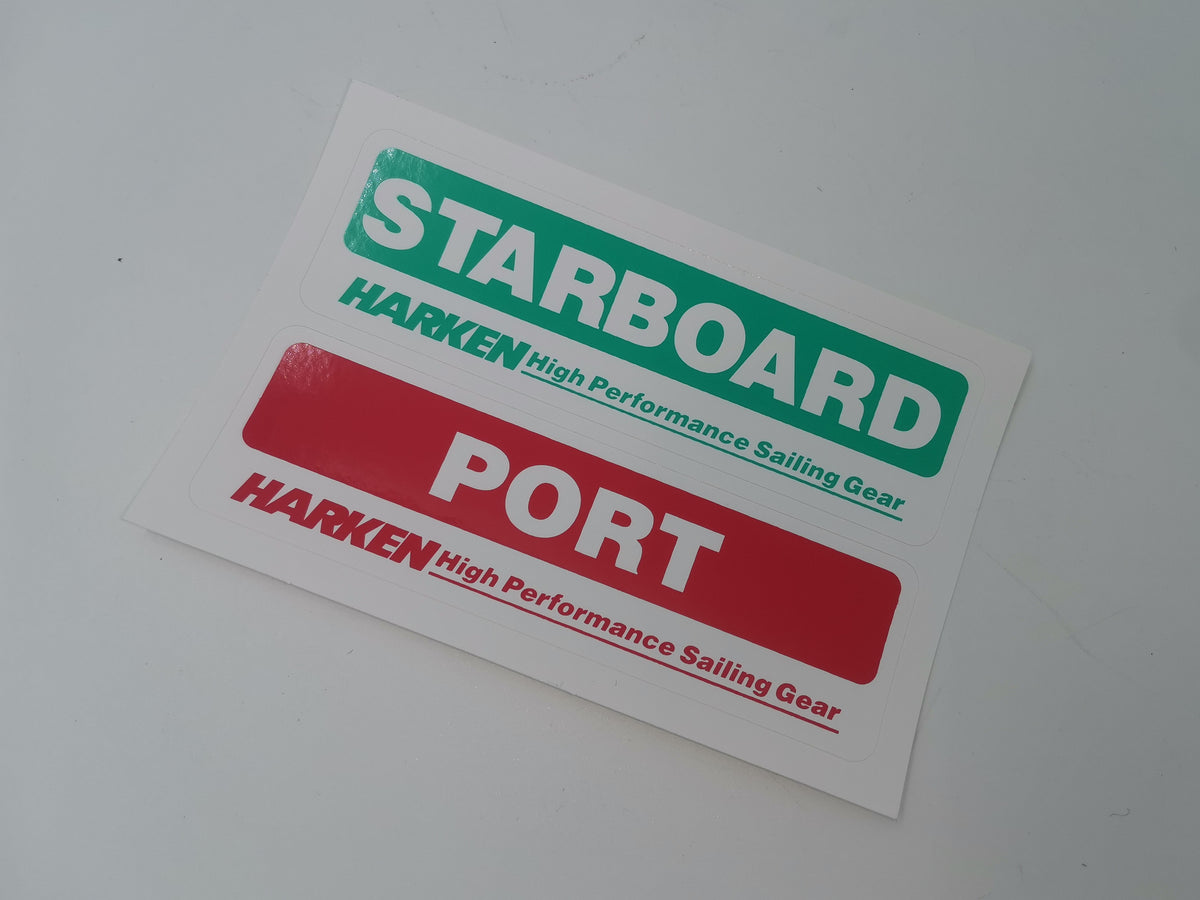 Stickers Port and Starboard – Boat NZ
