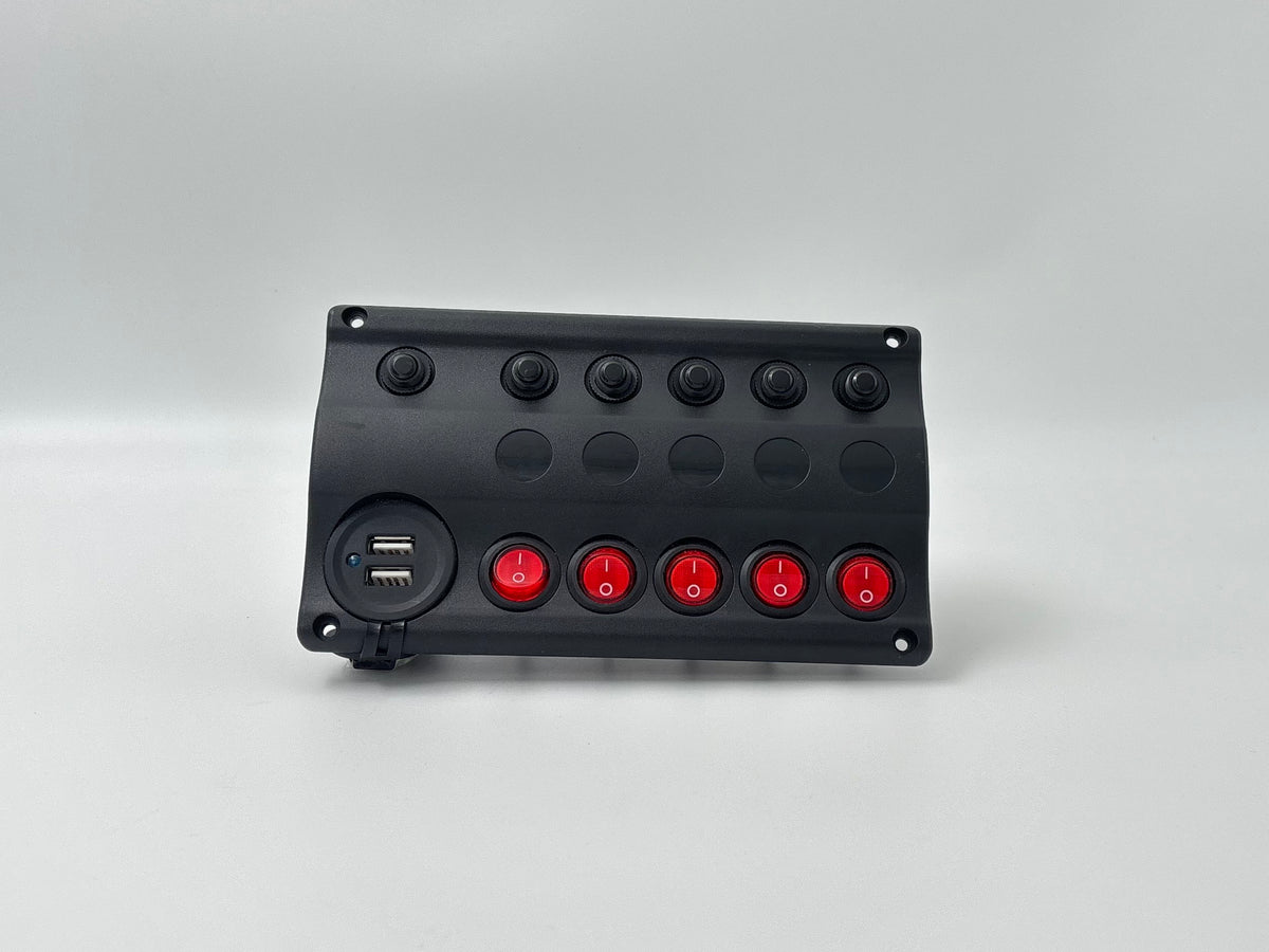 3 Way Switch Panel with Cigarette Socket – Boat NZ