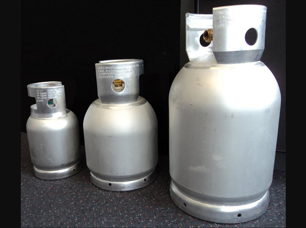 LPG GAS Bottle 5 SIZES ALUMINIUM – Boat NZ