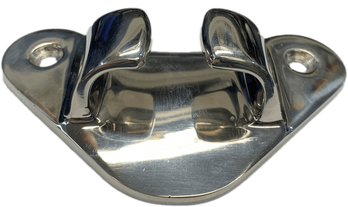 Bow Fairlead Tri Stainless steel 107x65mm – Boat NZ