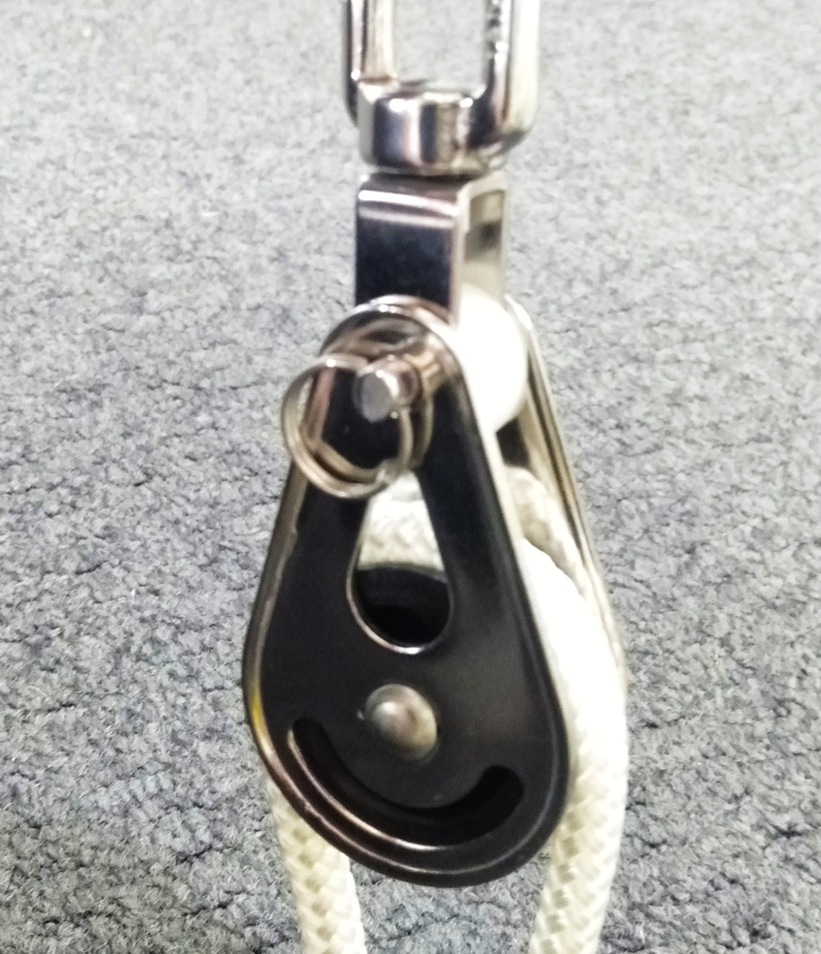 Single Block S/S 8mm W/ Plastic Sheave – Boat NZ