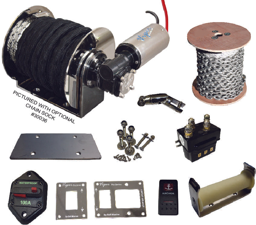 Viper Electric Drum Anchor Winch – Boat NZ
