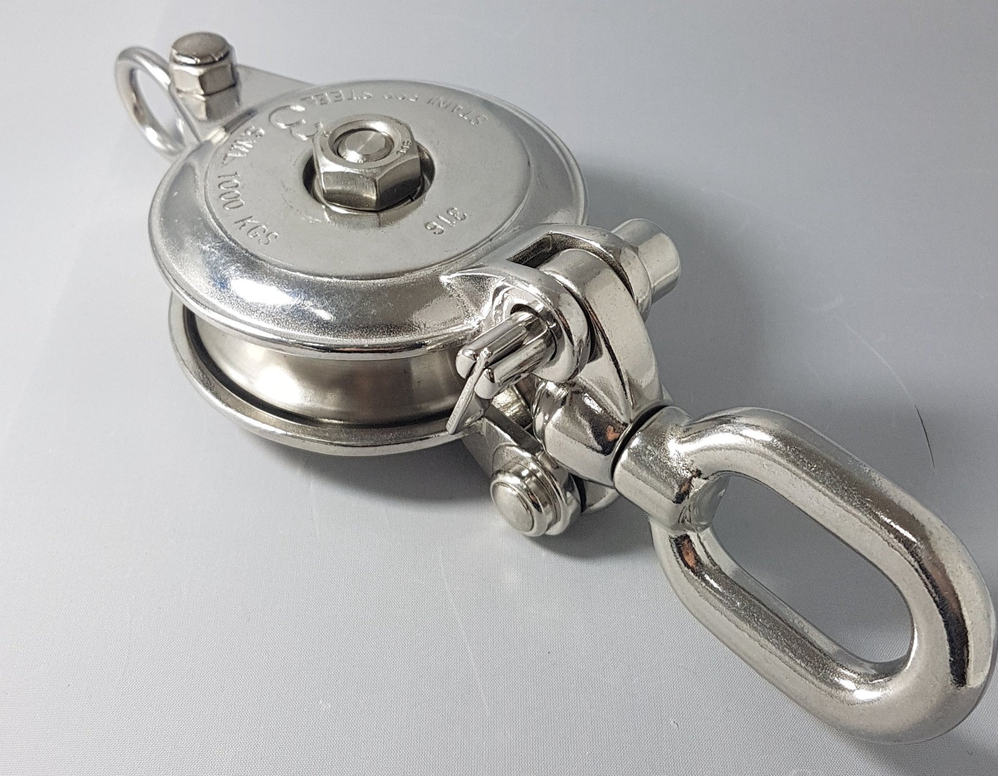 Block Pulley S/S Bearing type snatch block #316 GRADE S/S – Boat NZ