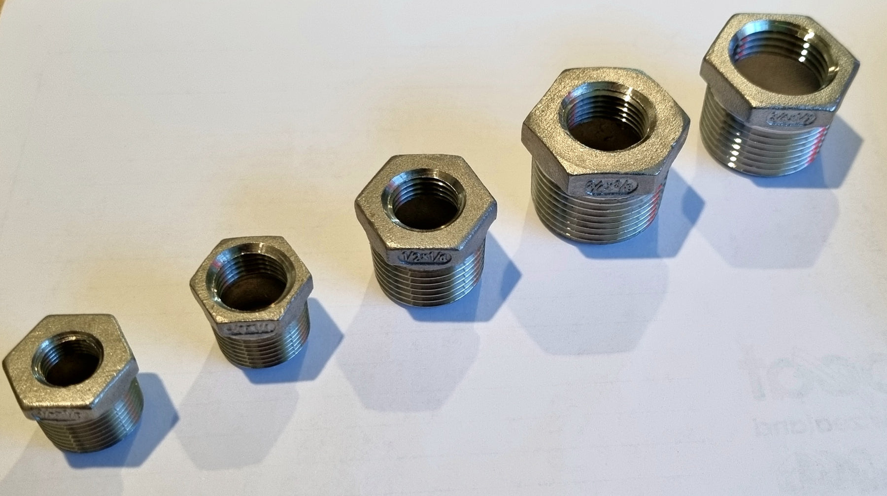 Reducer Female Bush Collar Type Stainless steel grade #316 – Boat NZ