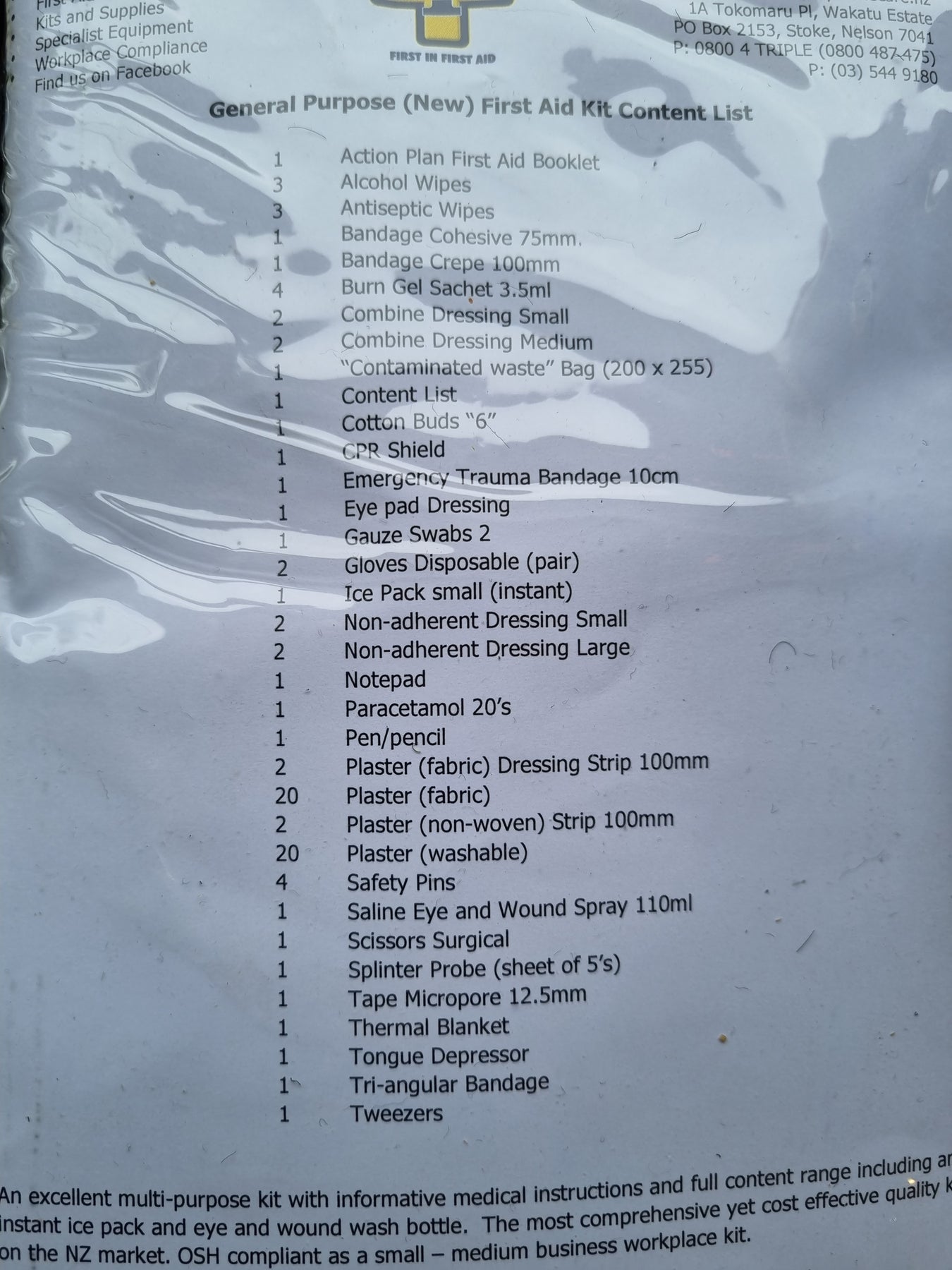 Aqua - First Aid Kit – Boat NZ