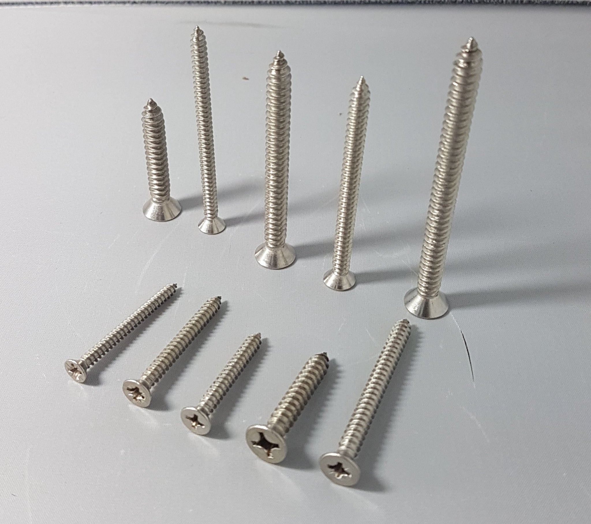 Self Tapping Screws Stainless Steel Counter Sunk (pozi) – Boat NZ