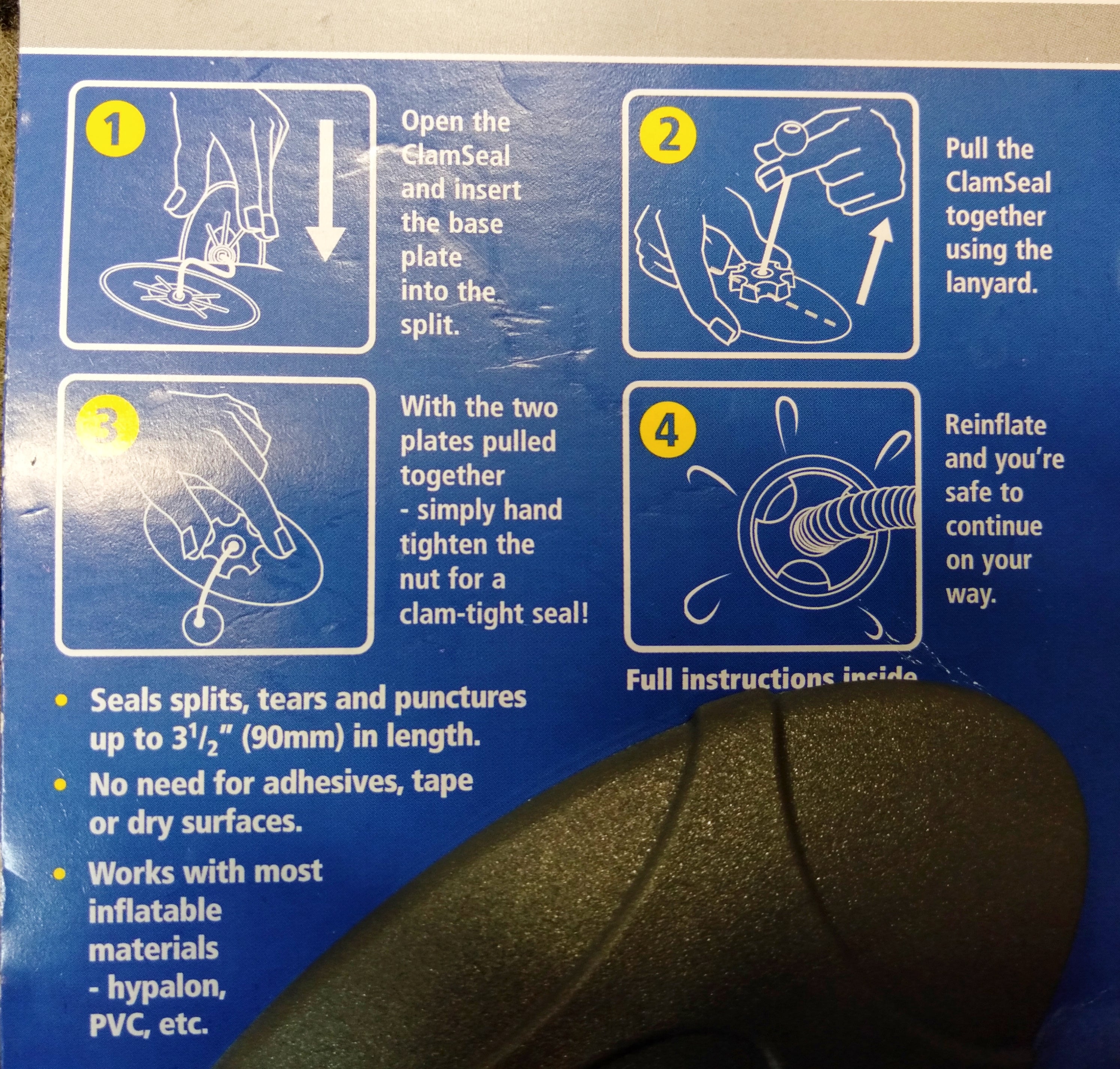 Inflatable Immediate Repair Clam – Boat NZ