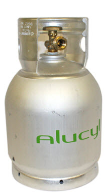 LPG GAS Bottle 5 SIZES ALUMINIUM – Boat NZ