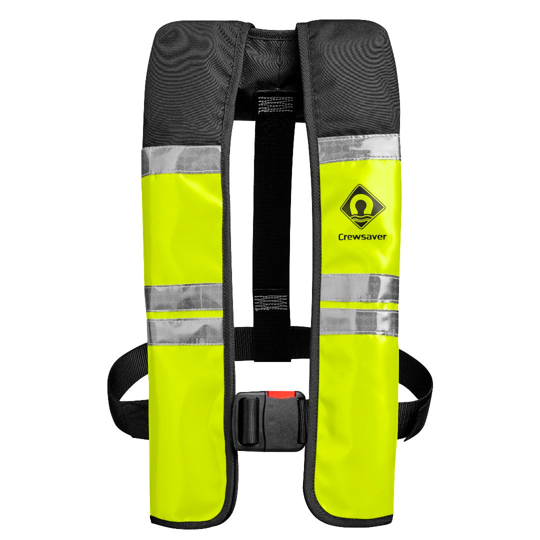 Inflatable Life Jacket Crew Saver 150N Wipe Clean Comercial – Boat NZ
