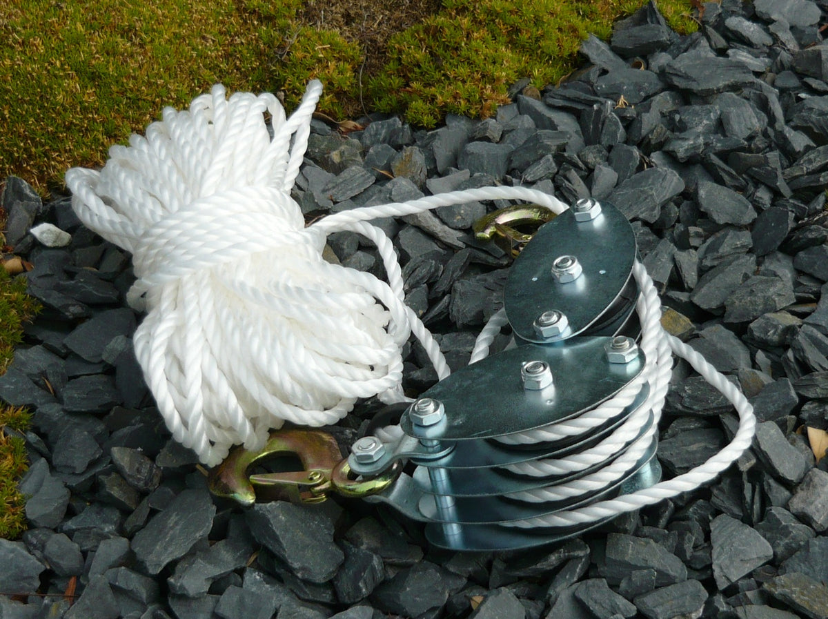 Rope Hoist 1 Ton - Block & Tackle – Boat NZ