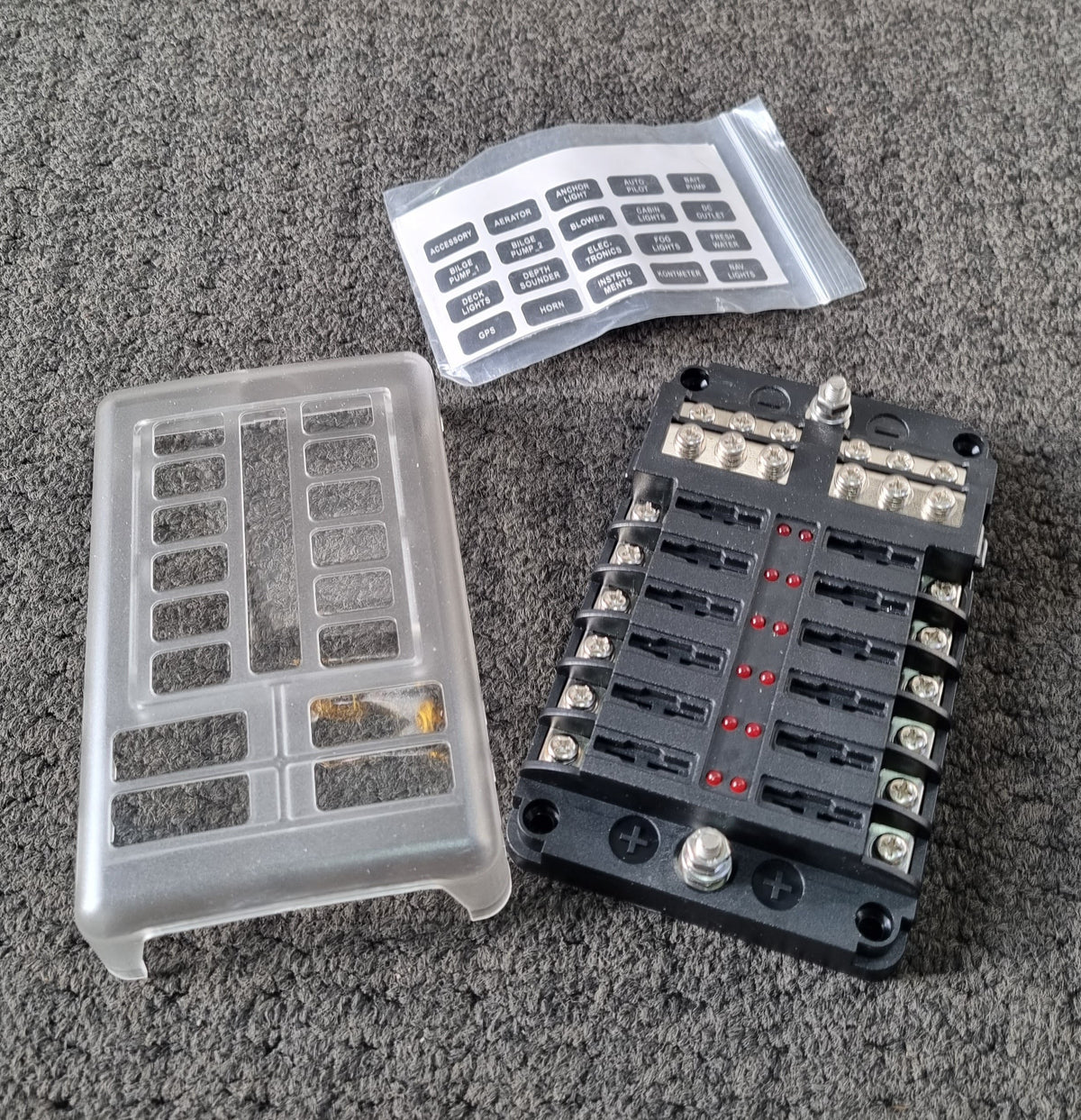 Fuse Box Bus Bar 12 Way – Boat NZ