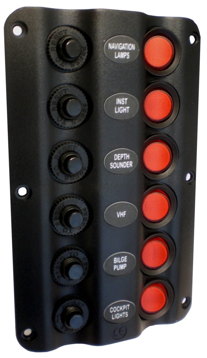 6 Switch Panel with Circuit Breakers – Boat NZ